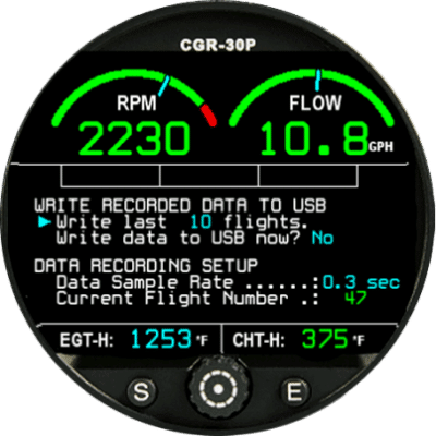 CGR-30P Basic Engine Monitor | Electronics International | Aircraft ...