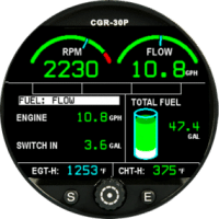 CGR-30P Basic Engine Monitor | Electronics International | Aircraft ...