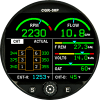 CGR-30P Basic Engine Monitor | Electronics International | Aircraft ...