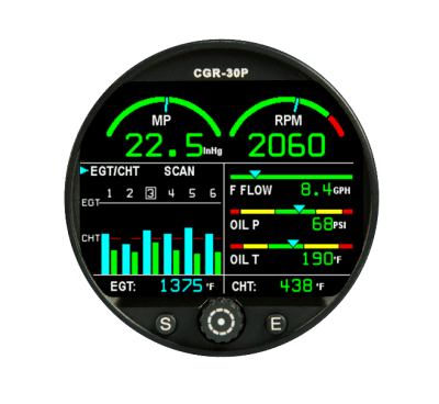 CGR-30P Premium Engine Monitor | Electronics International