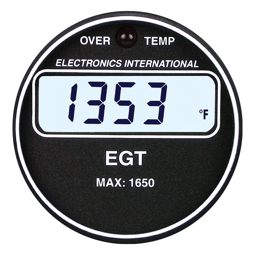 E-1P Single EGT Primary Instrument | Electronics International ...