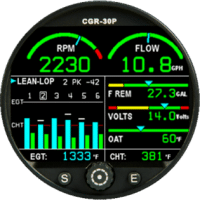 CGR-30P Basic Engine Monitor | FAA-Approved Aircraft Instrument
