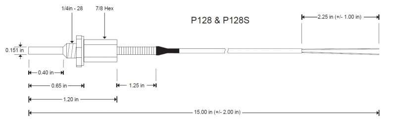 P-128 - OAT/Carb Temp Probe | Electronics International | Aircraft ...