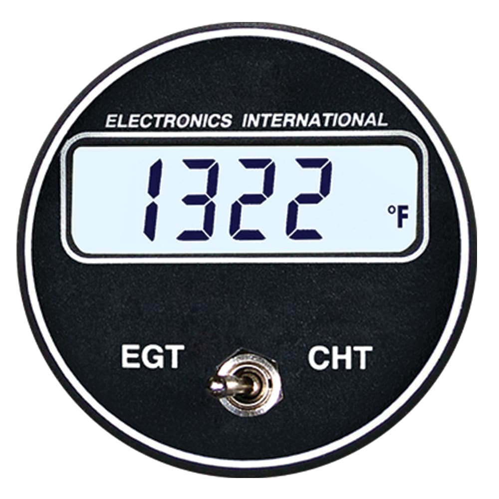 EC-1 EGT and CHT Instrument | Electronics International | Aircraft ...